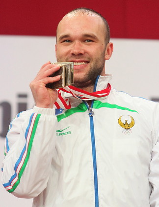 Ruslan Nurudinov Uzbekistan Celebrates On Podium Editorial Stock Photo ...