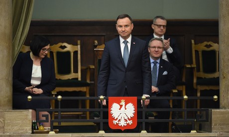 President Poland Andrzej Duda 3r Chief Editorial Stock Photo - Stock ...