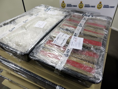Bags Evidence Seized After Four Men Editorial Stock Photo - Stock Image ...