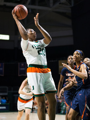 Miami Forward Keyona Hayes 20 Goes Editorial Stock Photo - Stock Image ...