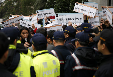 Uber Drivers Shout Slogans During Protest Editorial Stock Photo - Stock ...