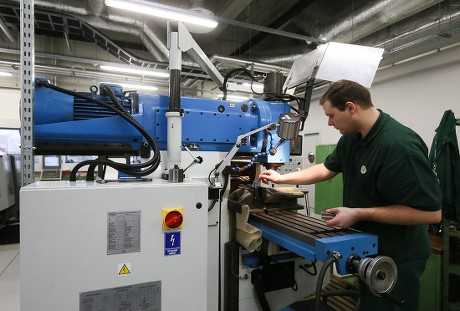 Worker Handles One Machines Coin Minting Editorial Stock Photo - Stock ...