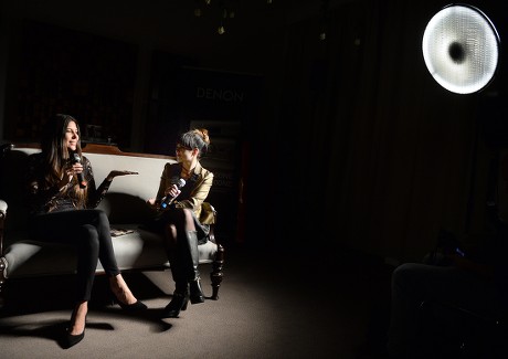 Brazilian Singer Ive Mendes Smiles During Editorial Stock Photo - Stock ...