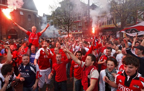 Supporters Dutch Soocerteam Az Celebrate Championship Editorial Stock ...