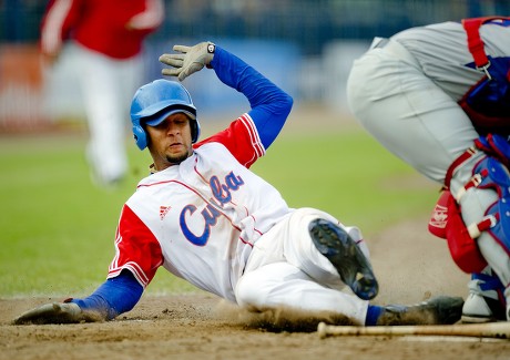 Baseball Player Michael Duursma Netherlands Returns Editorial Stock ...