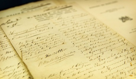 Original Constitution Netherlands Thorbecke 1848 On Editorial Stock ...