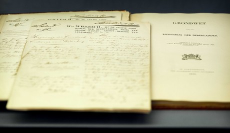 Original Constitution Netherlands Thorbecke 1848 On Editorial Stock ...