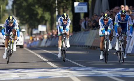 Australian Orica Greenedge Cycling Team Finishes Editorial Stock Photo ...