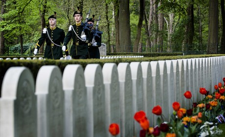 Dutch Soldiers Wearing Historic Uniforms World Editorial Stock Photo ...