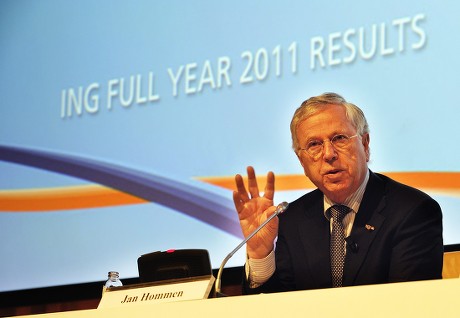 Jan Hommen Chairman Board Directors Ing Editorial Stock Photo - Stock ...