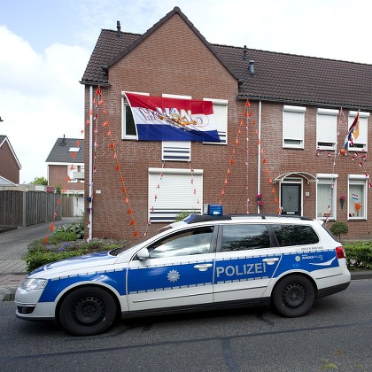 German Police Car Parked Front Dutch Editorial Stock Photo - Stock ...