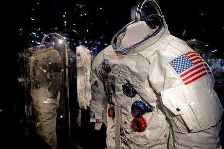 Moon Suit Displayed During Buildup Exhibition Editorial Stock Photo ...