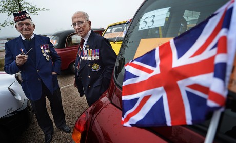British Veterans Stand By Their Vehicle Editorial Stock Photo - Stock ...