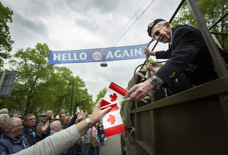 Canadian Veterans World War Ii Hand Editorial Stock Photo - Stock Image ...