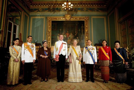 Fiancee L Thai Crown Prince Maha Editorial Stock Photo - Stock Image ...