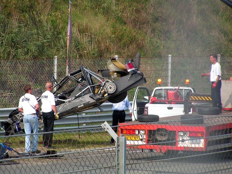 Remains Car British Driver Peter Dumbreck Editorial Stock Photo - Stock ...