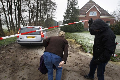 Dutch Police Officers Investigate House Village Editorial Stock Photo ...