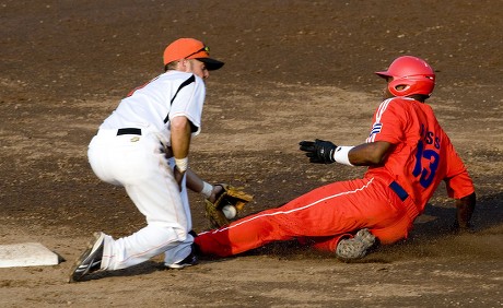 Netherlands Baseball World Port Tournament - Jul 2009 Stock Pictures ...