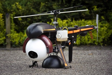 View Unmanned Helicopter Before Taking Off Editorial Stock Photo ...