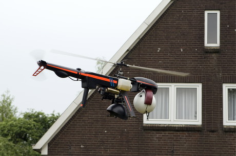 View Unmanned Helicopter Taking Off Localize Editorial Stock Photo ...