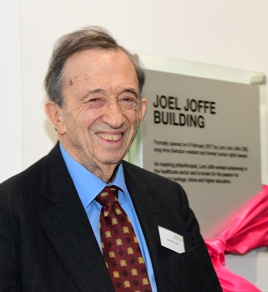 Lord Joel Joffe Opens Pound Oxford Editorial Stock Photo - Stock Image ...