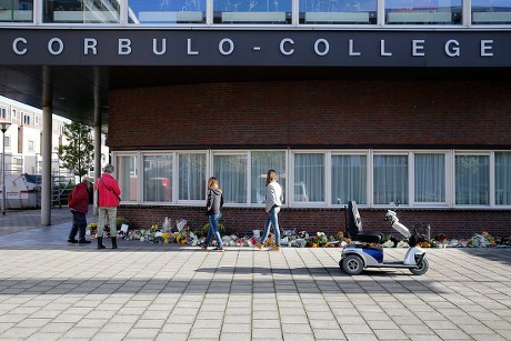 Flowers Letters Placed Corbulo College Leidschendamvoorburg Editorial ...