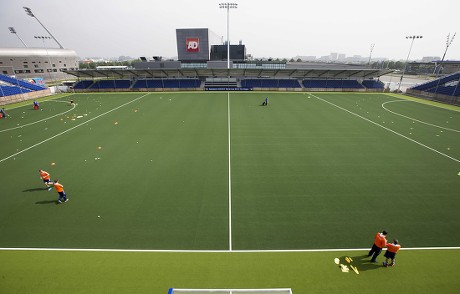 Dutch Hockey Team Trains New Hockey Editorial Stock Photo - Stock Image ...