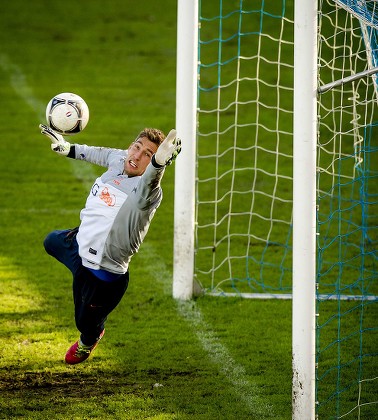 Dutch National Goalkeeper Maarten Stekelenburg Action Editorial Stock ...