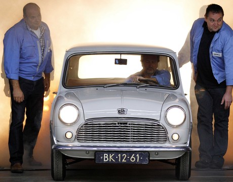 Presentation Authentic Classic Mini Born Netherlands Editorial Stock ...