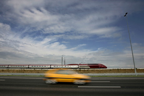 Thalys High Speed Train Being Tested Editorial Stock Photo - Stock ...