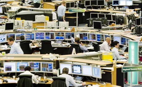Trader Dealing Room Abn Amro Bank Editorial Stock Photo - Stock Image ...