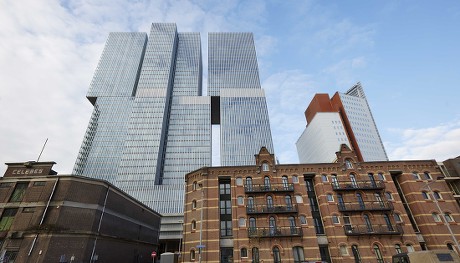 View New De Rotterdam Building Rotterdam Editorial Stock Photo - Stock ...