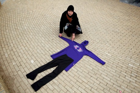 Liselotte Buitelaar Shows Her Burkini Burka Editorial Stock Photo ...