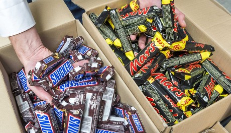 Boxes Mars Snickers Chocolate Bars De Editorial Stock Photo - Stock ...