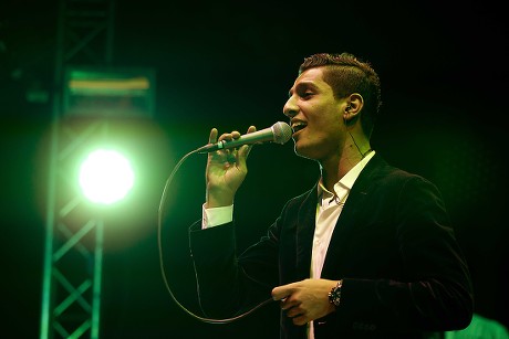 Palestinian Singer Mohammed Assaf Winner Arab Editorial Stock Photo ...
