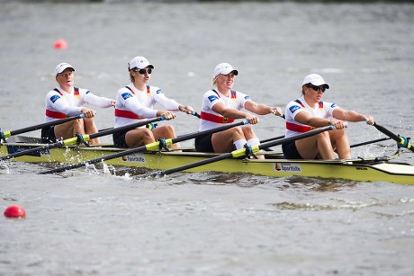 German Rowers Lr Annekatrin Thiele Carina Editorial Stock Photo - Stock ...