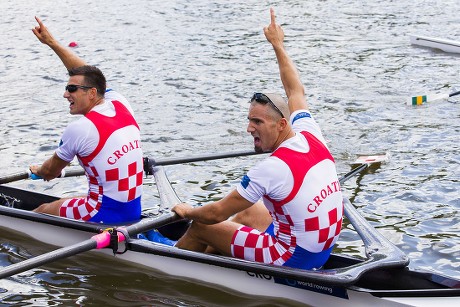 Croatian Rowers Martin Sinkovic Valent Sinkovic Editorial Stock Photo ...