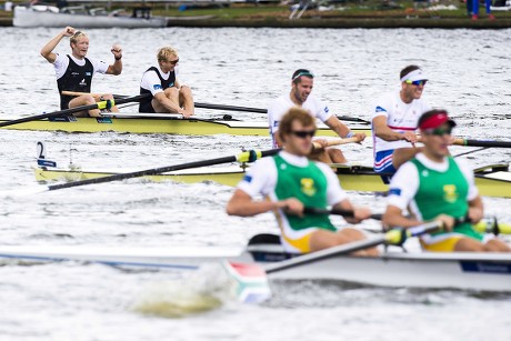 New Zealand Rowers Eric Murray L Editorial Stock Photo - Stock Image ...