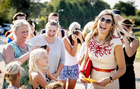 Dutch Queen Maxima R Shares Laugh Editorial Stock Photo - Stock Image ...