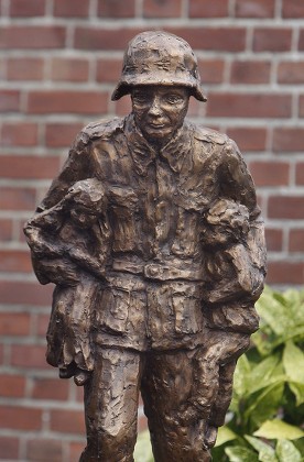 Statue German Soldier Karlheinz Rosch Unveiled Editorial Stock Photo ...