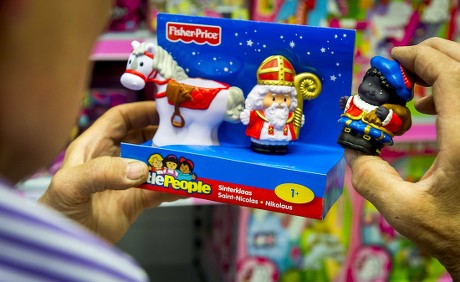 Man Shows Toy Dolls Toy Manufacturer Editorial Stock Photo - Stock ...
