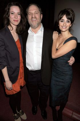 Rebecca Hall Harvey Weinstein Penelope Cruz - Foto de stock de ...