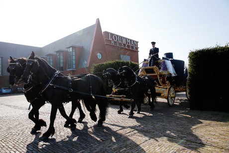 Restored Glass Carriage Transferred Royal Stables Editorial Stock Photo ...
