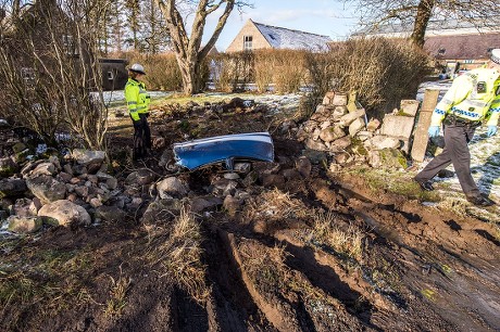 __COUNT__ Crash on the A944, Aberdeenshire, Scotland, UK - 10 Feb 2017 ...