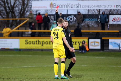Robbie Cundy Southport Shown Hared Card Editorial Stock Photo - Stock ...