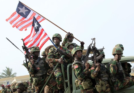 Soldiers Armed Forces Liberia Afl Parade Editorial Stock Photo - Stock ...