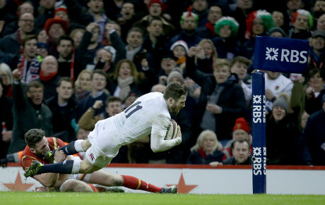 Elliot Daly Scores Match Winning Try Editorial Stock Photo - Stock ...