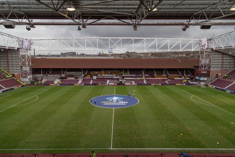 Tynecastle Stadium Home Hearts Midlothian Football Editorial Stock ...