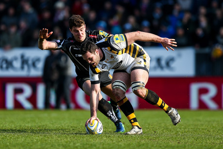 Alex Reider Wasps Scores Try Editorial Stock Photo - Stock Image ...