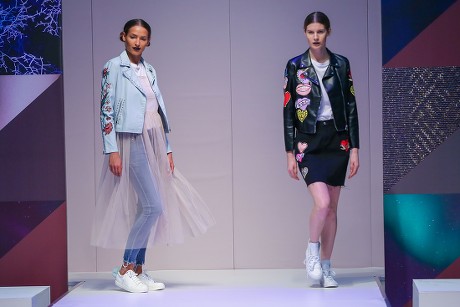 Model On Catwalk On Opening Day Editorial Stock Photo - Stock Image ...